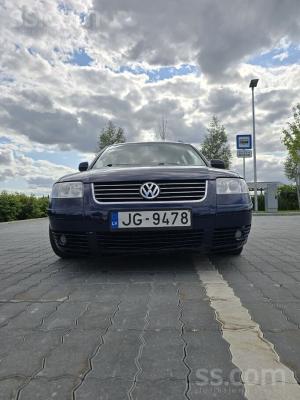 Синий Фольксваген Пассат Б5 2001 в Рига, объемом двигателя 1.90 л и пробегом 476 тыс. км за 1750 €, фото 3 на AUTOMOTO.COM.LV