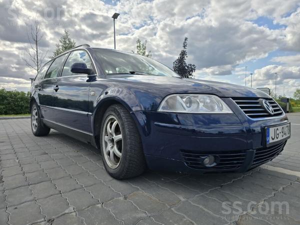 Синий Фольксваген Пассат Б5 2001 в Рига, объемом двигателя 1.90 л и пробегом 476 тыс. км за 1750 €, фото 3 на AUTOMOTO.COM.LV