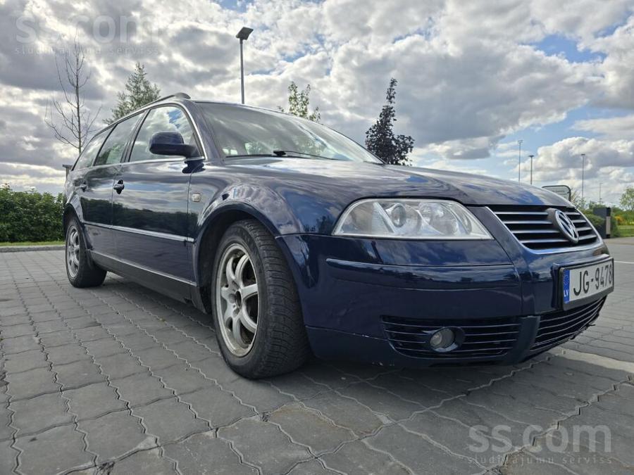 Синий Фольксваген Пассат Б5 2001 в Рига, объемом двигателя 1.90 л и пробегом 476 тыс. км за 1750 €, фото 4 на AUTOMOTO.COM.LV
