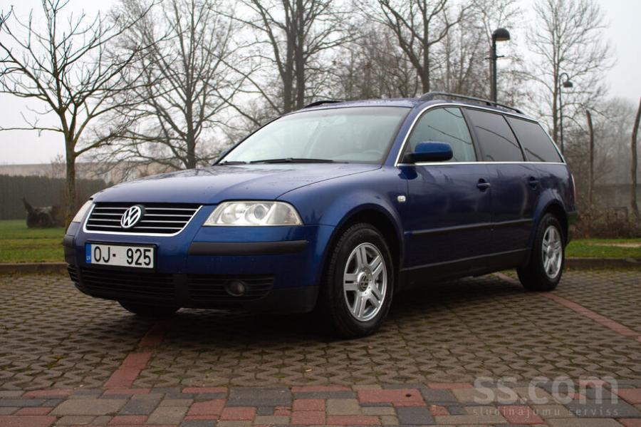 Zils Volkswagen Passat B5 2002 Jelgava, ar dzinēja tilpumu 1.90 L un nobraukumu 341 tūkst. km par 2050 €, foto 3 vietnē AUTOMOTO.COM.LV