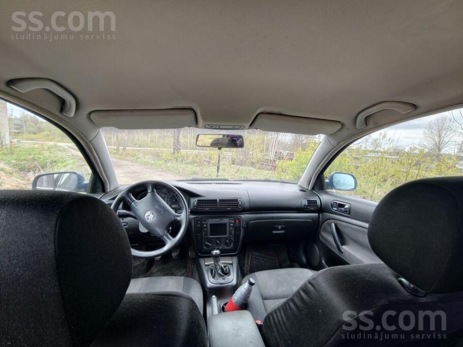 Zils Volkswagen Passat B5 2002 Rēzekne, ar dzinēja tilpumu 1.90 L un nobraukumu 372 tūkst. km par 1250 €, foto 7 vietnē AUTOMOTO.COM.LV