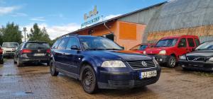 Blue Volkswagen Passat B5 2002 in Valmiera, with an engine capacity of 1.90 L and mileage of 352 thousand km for 1450 €, photo  on AUTOMOTO.COM.LV