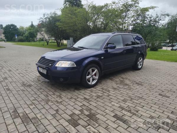 Blue Volkswagen Passat B5 2002 in Balvi, with an engine capacity of 1.90 L and mileage of 440 thousand km for 2200 €, photo 1 on AUTOMOTO.COM.LV