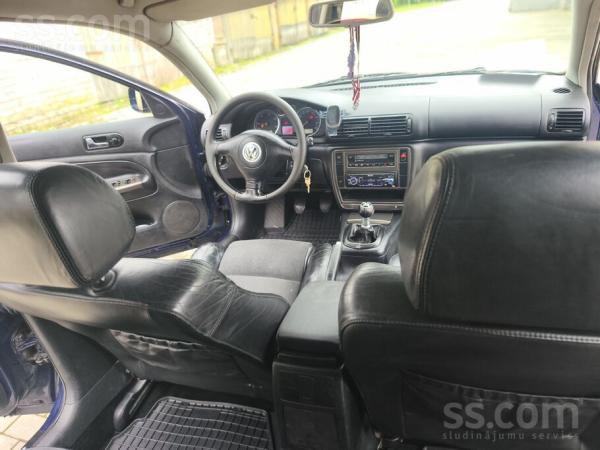 Blue Volkswagen Passat B5 2002 in Balvi, with an engine capacity of 1.90 L and mileage of 440 thousand km for 2200 €, photo 4 on AUTOMOTO.COM.LV