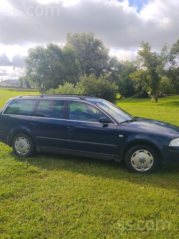 Blue Volkswagen Passat B5 2002 in Rezekne, with an engine capacity of 1.90 L and mileage of 465 thousand km for 950 €, photo 2 on AUTOMOTO.COM.LV