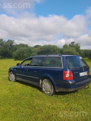Blue Volkswagen Passat B5 2002 in Rezekne, with an engine capacity of 1.90 L and mileage of 465 thousand km for 950 €, photo 5 on AUTOMOTO.COM.LV