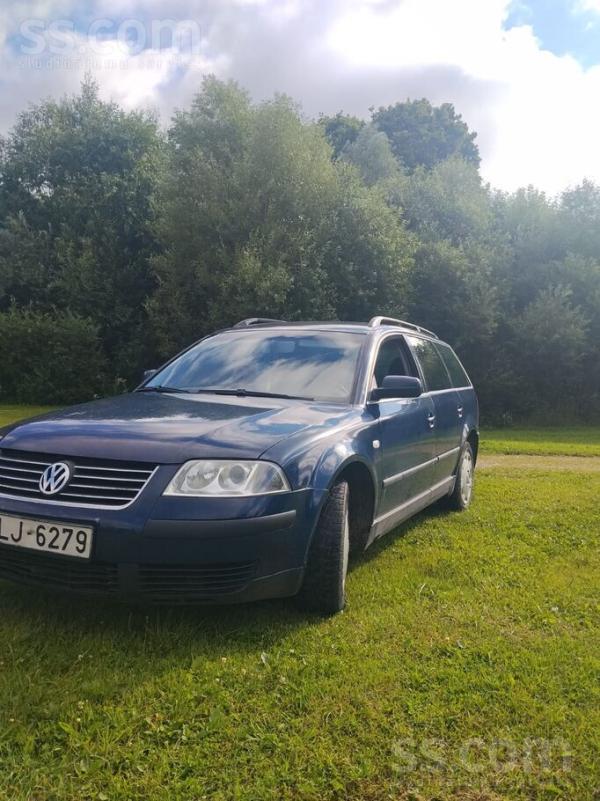 Zils Volkswagen Passat B5 2002 Rēzekne, ar dzinēja tilpumu 1.90 L un nobraukumu 465 tūkst. km par 950 €, foto 1 vietnē AUTOMOTO.COM.LV