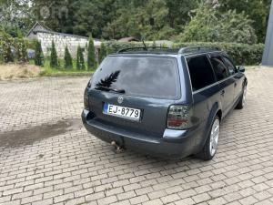 Blue Volkswagen Passat B5 2002 in Jekabpils, with an engine capacity of 1.90 L and mileage of 282 thousand km for 1450 €, photo 5 on AUTOMOTO.COM.LV