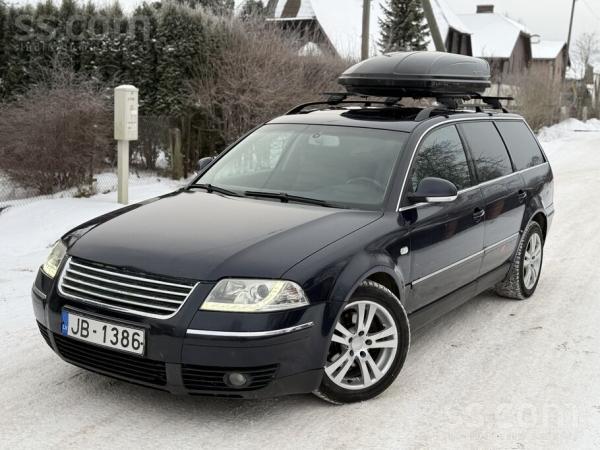 Blue Volkswagen Passat B5 2003 in Jelgava, with an engine capacity of 1.90 L and mileage of 0 thousand km for 2450 €, photo 1 on AUTOMOTO.COM.LV