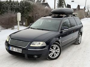 Blue Volkswagen Passat B5 2003 in Jelgava, with an engine capacity of 1.90 L and mileage of 0 thousand km for 2450 €, photo  on AUTOMOTO.COM.LV