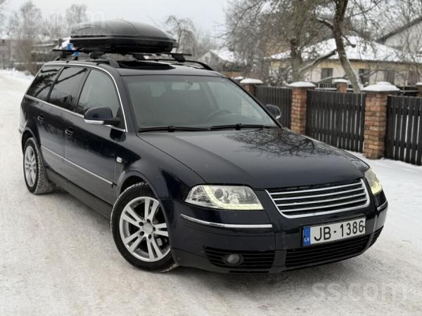 Blue Volkswagen Passat B5 2003 in Jelgava, with an engine capacity of 1.90 L and mileage of 0 thousand km for 2450 €, photo 3 on AUTOMOTO.COM.LV