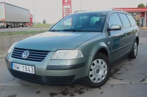 Zils Volkswagen Passat B5 2003 Jēkabpils, ar dzinēja tilpumu 1.90 L un nobraukumu 323 tūkst. km par 2790 €, foto  vietnē AUTOMOTO.COM.LV