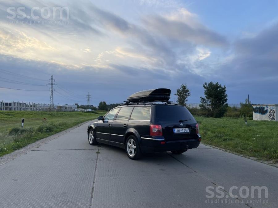 Blue Volkswagen Passat B5 2003 in Riga, with an engine capacity of 1.90 L and mileage of 588 thousand km for 1950 €, photo 4 on AUTOMOTO.COM.LV