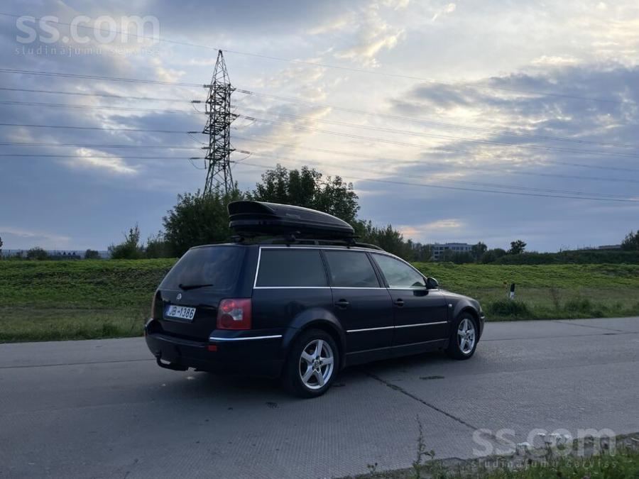 Blue Volkswagen Passat B5 2003 in Riga, with an engine capacity of 1.90 L and mileage of 588 thousand km for 1950 €, photo 5 on AUTOMOTO.COM.LV