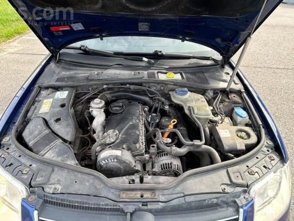Blue Volkswagen Passat B5 2003 in Ogre, with an engine capacity of 1.90 L and mileage of 359 thousand km for 1650 €, photo 8 on AUTOMOTO.COM.LV