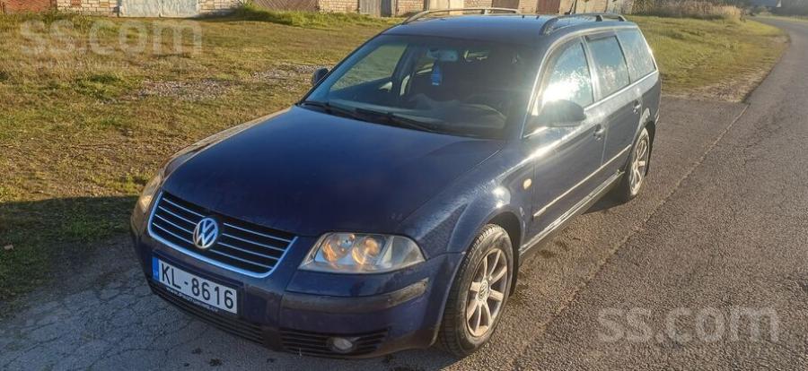 Zils Volkswagen Passat B5 2004 Balvi, ar dzinēja tilpumu 1.90 L un nobraukumu 467 tūkst. km par 1150 €, foto 1 vietnē AUTOMOTO.COM.LV