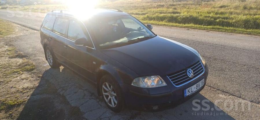 Zils Volkswagen Passat B5 2004 Balvi, ar dzinēja tilpumu 1.90 L un nobraukumu 467 tūkst. km par 1150 €, foto 3 vietnē AUTOMOTO.COM.LV