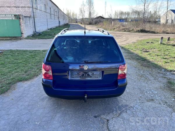 Zils Volkswagen Passat B5 2004 Daugavpils, ar dzinēja tilpumu 1.90 L un nobraukumu 285 tūkst. km par 1849 €, foto 6 vietnē AUTOMOTO.COM.LV