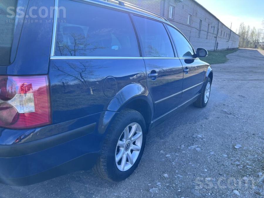 Zils Volkswagen Passat B5 2004 Daugavpils, ar dzinēja tilpumu 1.90 L un nobraukumu 285 tūkst. km par 1849 €, foto 13 vietnē AUTOMOTO.COM.LV