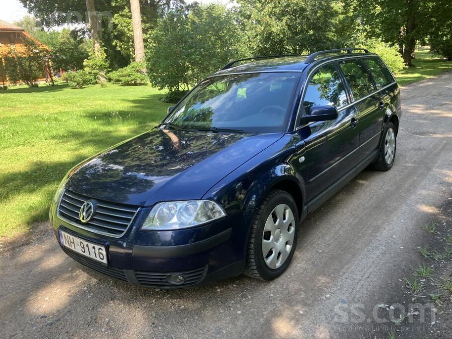 Zils Volkswagen Passat B5 2004 Jelgava, ar dzinēja tilpumu 1.90 L un nobraukumu 291 tūkst. km par 1390 €, foto 1 vietnē AUTOMOTO.COM.LV