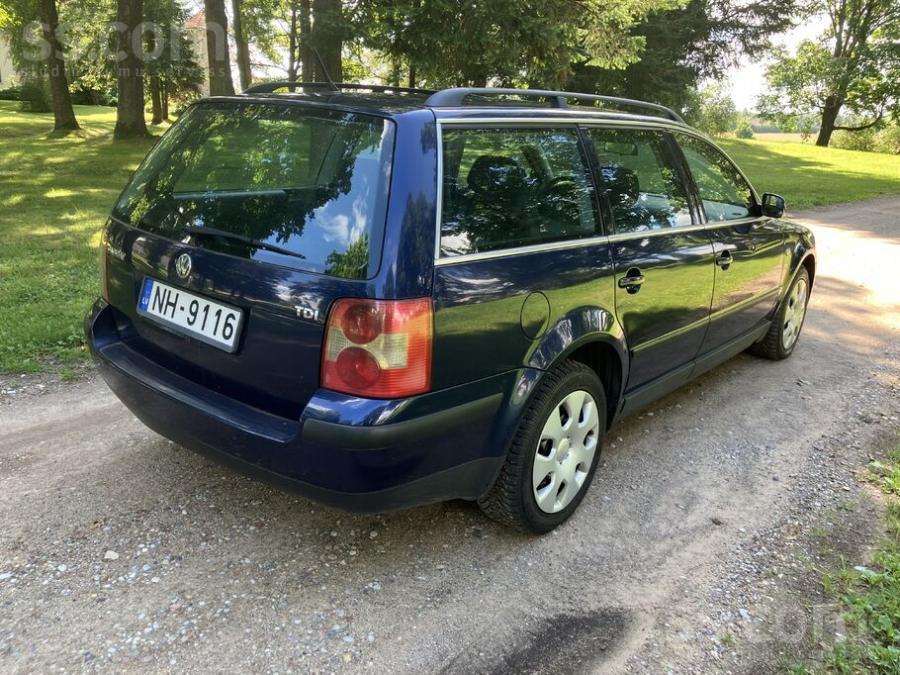 Zils Volkswagen Passat B5 2004 Jelgava, ar dzinēja tilpumu 1.90 L un nobraukumu 291 tūkst. km par 1390 €, foto 7 vietnē AUTOMOTO.COM.LV