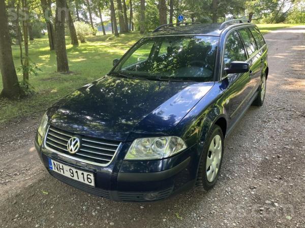 Blue Volkswagen Passat B5 2004 in Jelgava, with an engine capacity of 1.90 L and mileage of 291 thousand km for 1390 €, photo 8 on AUTOMOTO.COM.LV