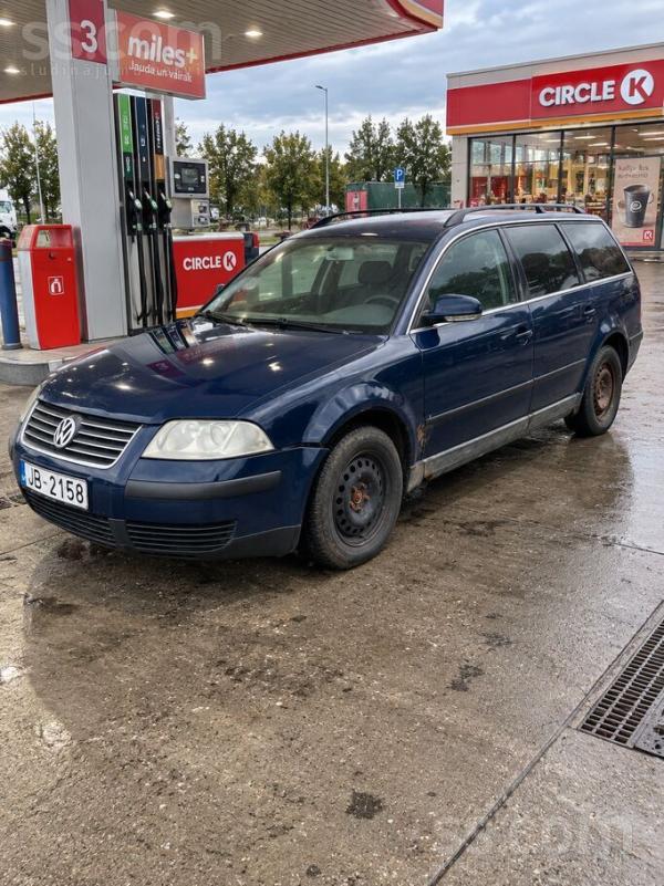 Синий Фольксваген Пассат Б5 2004 в Бауска, объемом двигателя 1.90 л и пробегом 454 тыс. км за 950 €, фото 4 на AUTOMOTO.COM.LV