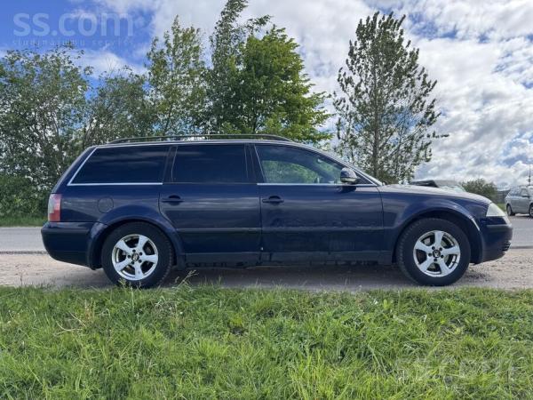 Blue Volkswagen Passat B5 2005 in Riga, with an engine capacity of 1.90 L and mileage of 466 thousand km for 1300 €, photo 2 on AUTOMOTO.COM.LV