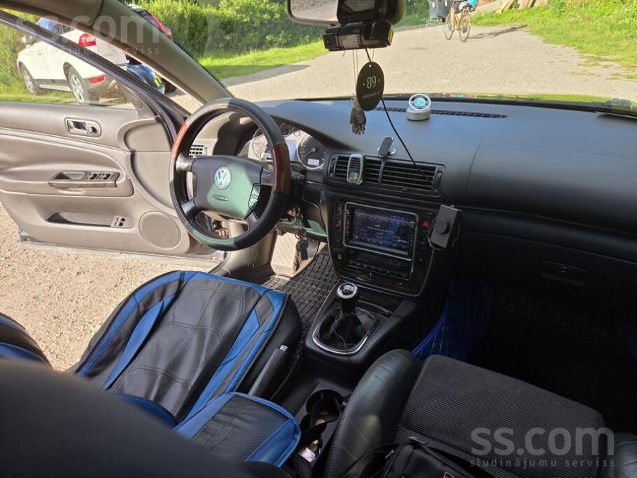 Zils Volkswagen Passat B5 2005 Daugavpils, ar dzinēja tilpumu 2.00 L un nobraukumu 335 tūkst. km par 2500 €, foto 6 vietnē AUTOMOTO.COM.LV