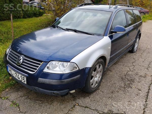 Volkswagen Passat B5 2006 Rēzekne vietnē Zils Volkswagen Passat B5 2006 Rēzekne, ar dzinēja tilpumu 1.90 L un nobraukumu 300 tūkst. km par 650 €, foto 3 vietnē AUTOMOTO.COM.LV