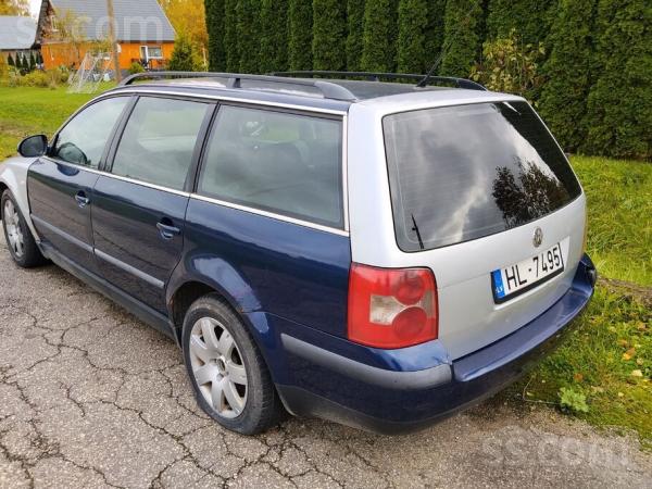 Volkswagen Passat B5 2006 Rēzekne vietnē Zils Volkswagen Passat B5 2006 Rēzekne, ar dzinēja tilpumu 1.90 L un nobraukumu 300 tūkst. km par 650 €, foto 4 vietnē AUTOMOTO.COM.LV