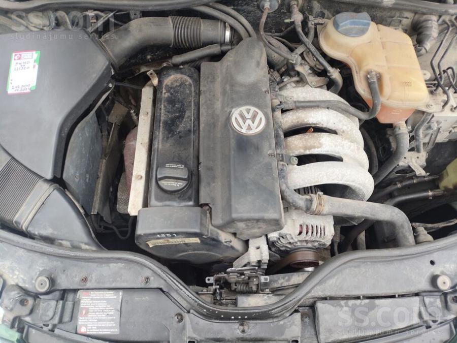 Zaļš Volkswagen Passat B5 1996 Madona, ar dzinēja tilpumu 1.60 L un nobraukumu 231 tūkst. km par 1000 €, foto 12 vietnē AUTOMOTO.COM.LV