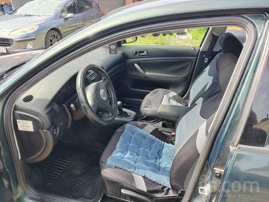 Zaļš Volkswagen Passat B5 1997 Liepāja, ar dzinēja tilpumu 1.80 L un nobraukumu 251 tūkst. km par 1200 €, foto 4 vietnē AUTOMOTO.COM.LV