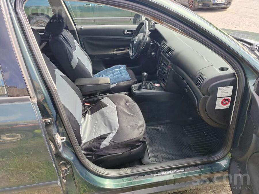 Zaļš Volkswagen Passat B5 1997 Liepāja, ar dzinēja tilpumu 1.80 L un nobraukumu 251 tūkst. km par 1200 €, foto 8 vietnē AUTOMOTO.COM.LV