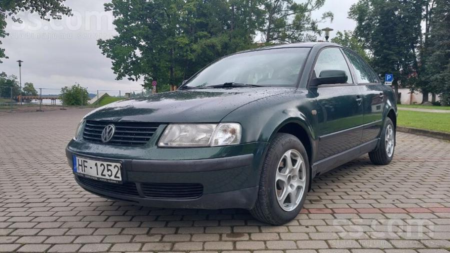 Zaļš Volkswagen Passat B5 1997 Alūksne, ar dzinēja tilpumu 1.80 L un nobraukumu 0 tūkst. km par 1150 €, foto 3 vietnē AUTOMOTO.COM.LV