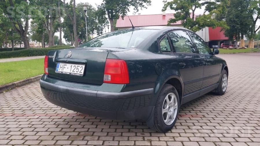 Zaļš Volkswagen Passat B5 1997 Alūksne, ar dzinēja tilpumu 1.80 L un nobraukumu 0 tūkst. km par 1150 €, foto 6 vietnē AUTOMOTO.COM.LV