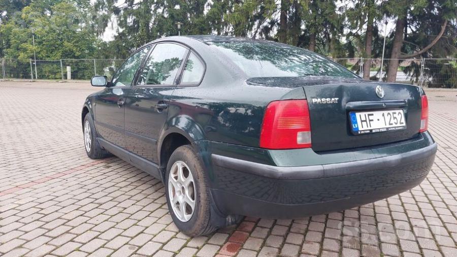 Zaļš Volkswagen Passat B5 1997 Alūksne, ar dzinēja tilpumu 1.80 L un nobraukumu 0 tūkst. km par 1150 €, foto 7 vietnē AUTOMOTO.COM.LV