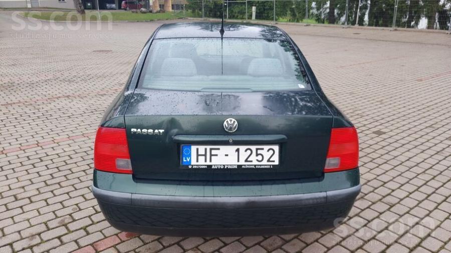 Zaļš Volkswagen Passat B5 1997 Alūksne, ar dzinēja tilpumu 1.80 L un nobraukumu 0 tūkst. km par 1150 €, foto 9 vietnē AUTOMOTO.COM.LV