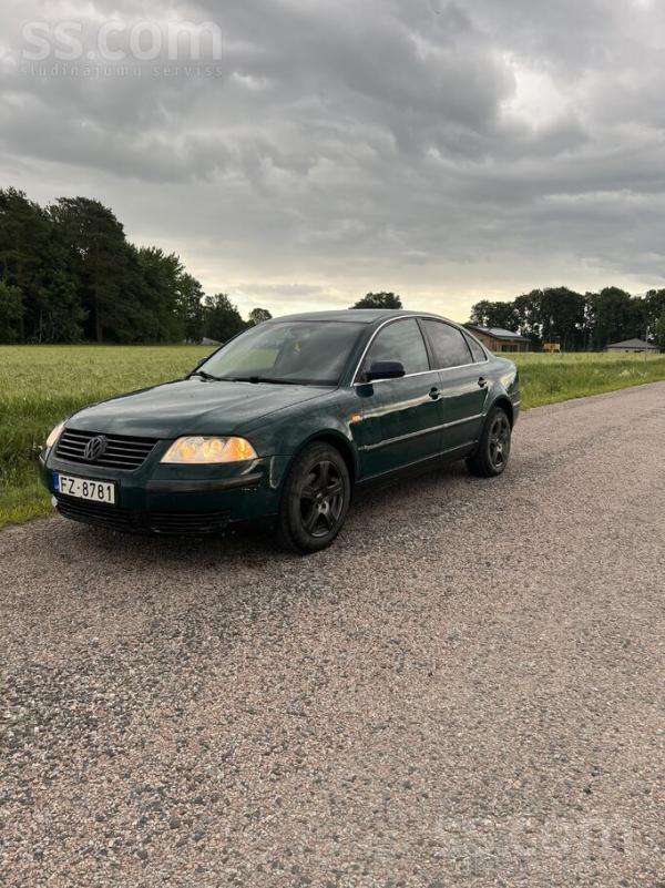 Zaļš Volkswagen Passat B5 2001 Rīga, ar dzinēja tilpumu 1.90 L un nobraukumu 481 tūkst. km par 1200 €, foto 3 vietnē AUTOMOTO.COM.LV