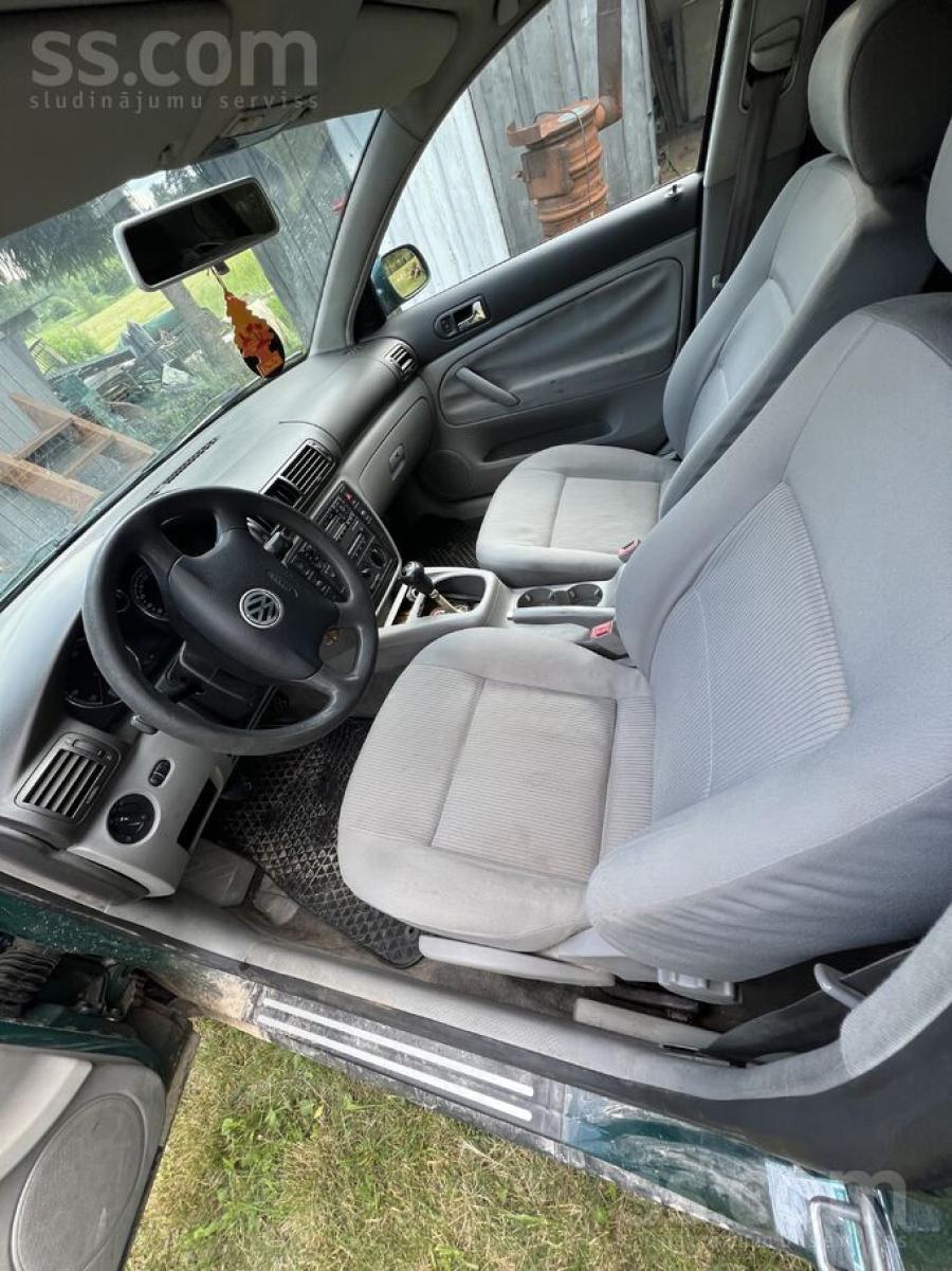 Zaļš Volkswagen Passat B5 2001 Bauska, ar dzinēja tilpumu 1.90 L un nobraukumu 496 tūkst. km par 950 €, foto 6 vietnē AUTOMOTO.COM.LV