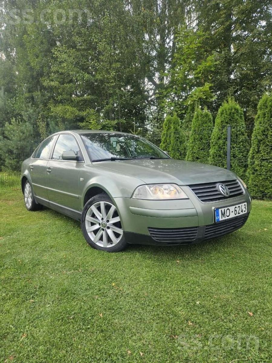 Zaļš Volkswagen Passat B5 2001 Rīga, ar dzinēja tilpumu 2.00 L un nobraukumu 331 tūkst. km par 1380 €, foto 4 vietnē AUTOMOTO.COM.LV