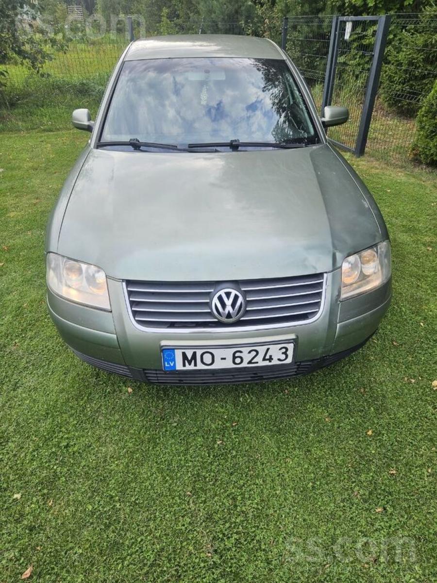 Zaļš Volkswagen Passat B5 2001 Rīga, ar dzinēja tilpumu 2.00 L un nobraukumu 331 tūkst. km par 1380 €, foto 6 vietnē AUTOMOTO.COM.LV