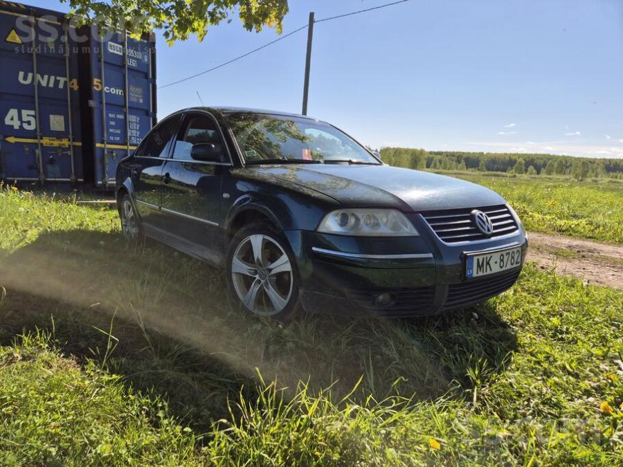 Zaļš Volkswagen Passat B5 2002 Rīga, ar dzinēja tilpumu 1.90 L un nobraukumu 405 tūkst. km par 400 €, foto 2 vietnē AUTOMOTO.COM.LV