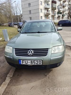 Green Volkswagen Passat B5 2003 in Riga, with an engine capacity of 1.90 L and mileage of 218 thousand km for 1700 €, photo  on AUTOMOTO.COM.LV