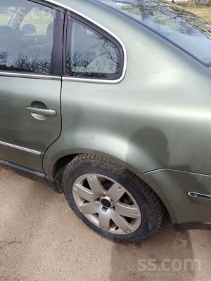 Zaļš Volkswagen Passat B5 2003 Rīga, ar dzinēja tilpumu 1.90 L un nobraukumu 218 tūkst. km par 1700 €, foto 6 vietnē AUTOMOTO.COM.LV
