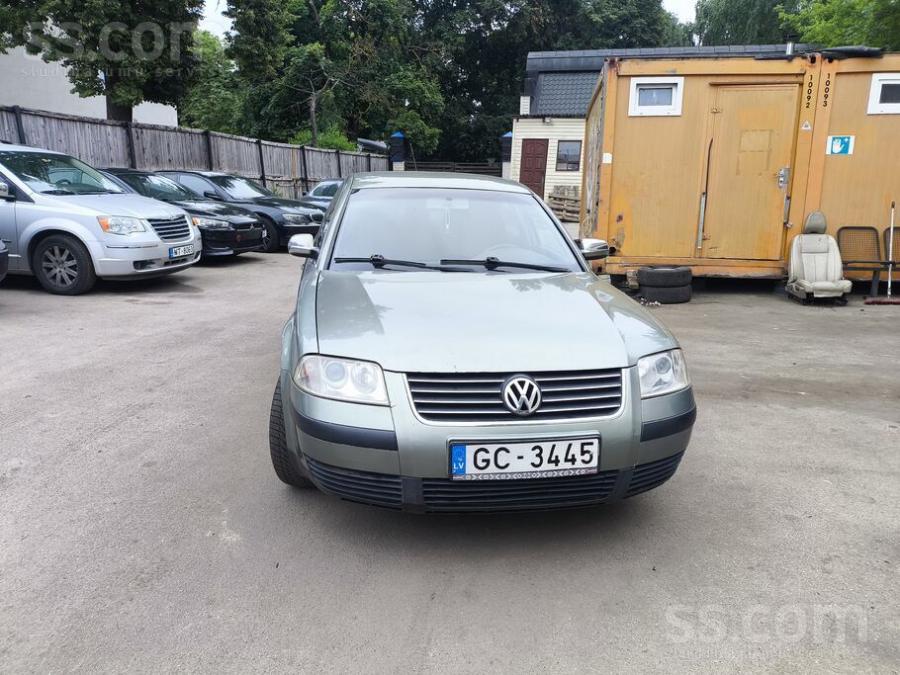 Зеленый Фольксваген Пассат Б5 2003 в Рига, объемом двигателя 1.90 л и пробегом 345 тыс. км за 1450 €, фото 1 на AUTOMOTO.COM.LV