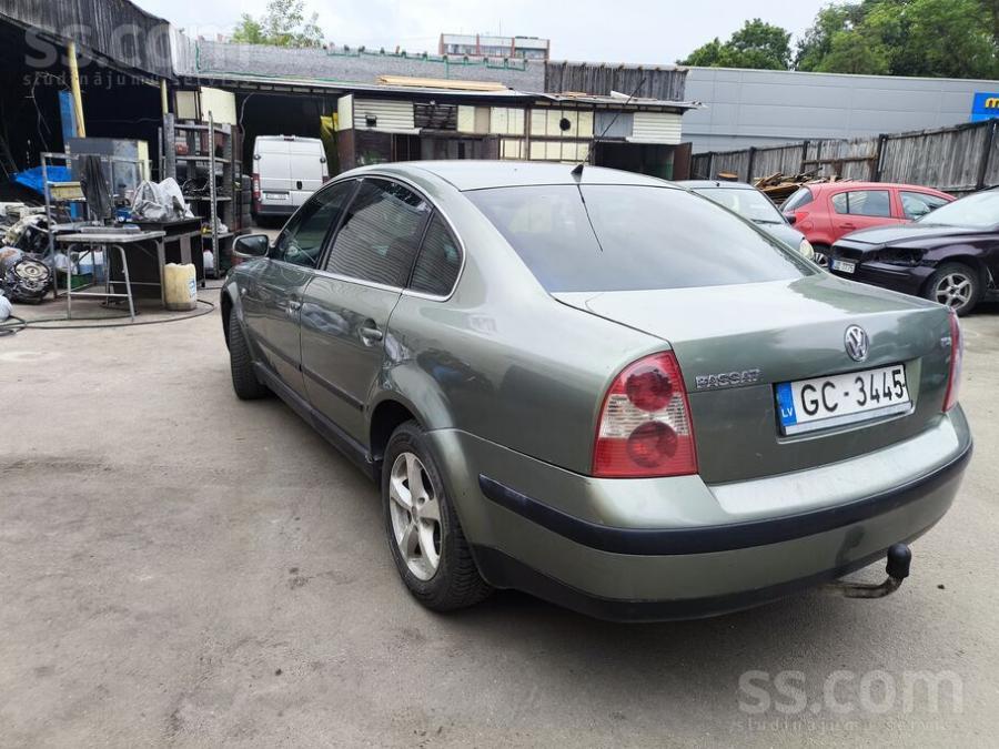 Зеленый Фольксваген Пассат Б5 2003 в Рига, объемом двигателя 1.90 л и пробегом 345 тыс. км за 1450 €, фото 8 на AUTOMOTO.COM.LV