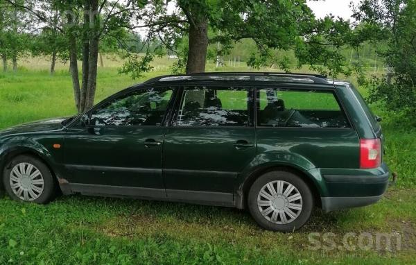 Green Volkswagen Passat B5 1997 in Balvi, with an engine capacity of 1.80 L and mileage of 313 thousand km for 1200 €, photo 2 on AUTOMOTO.COM.LV