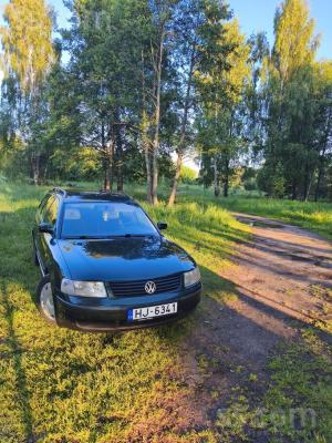 Green Volkswagen Passat B5 1997 in Daugavpils, with an engine capacity of 1.90 L and mileage of 448 thousand km for 1300 €, photo  on AUTOMOTO.COM.LV