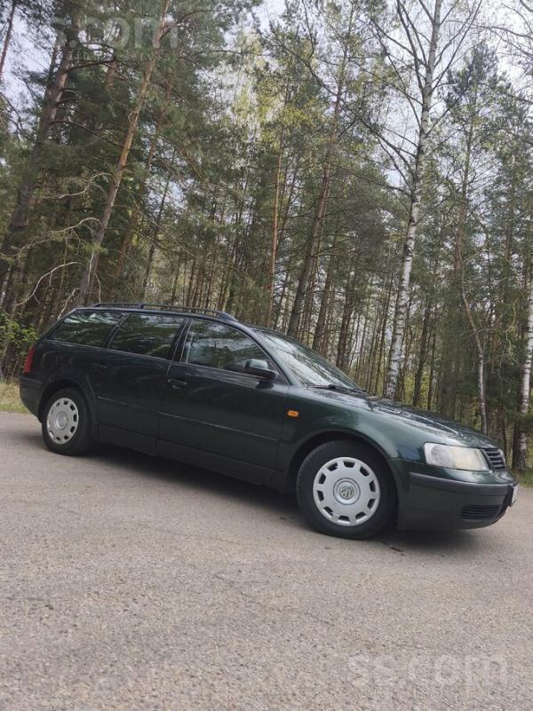 Green Volkswagen Passat B5 1997 in Daugavpils, with an engine capacity of 1.90 L and mileage of 448 thousand km for 1300 €, photo 4 on AUTOMOTO.COM.LV